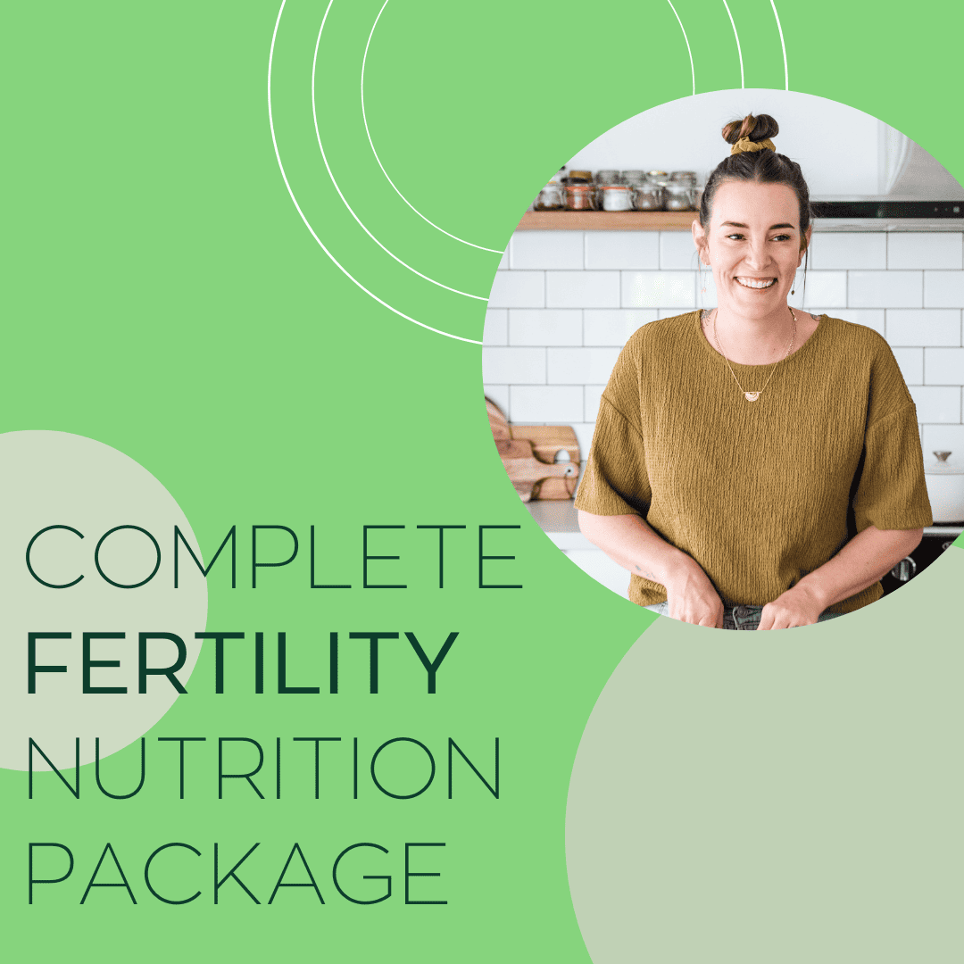 complete fertility nutrition package | Jessica Cox Nutrition Clinic