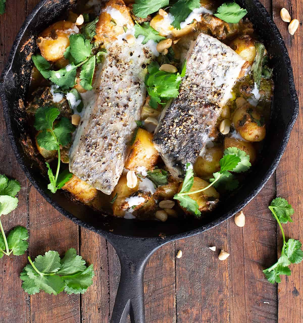 baked one pot fish curry (low fodmap) recipe | Jessica Cox
