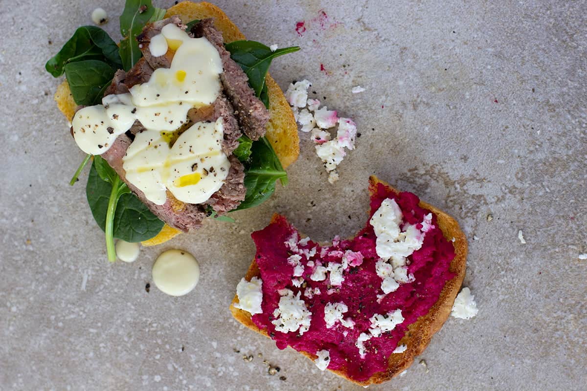 easy open sandwich recipe | Jessica Cox